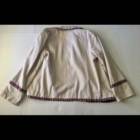 Max Studio | Jackets & Coats | Max Studio Londons Striped Jacket | Poshmark